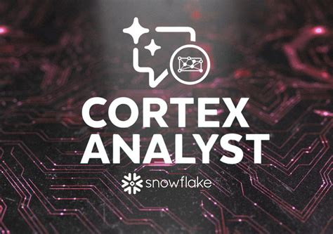 What Is Cortex Analyst By Snowflake Solution Overview Enterprise