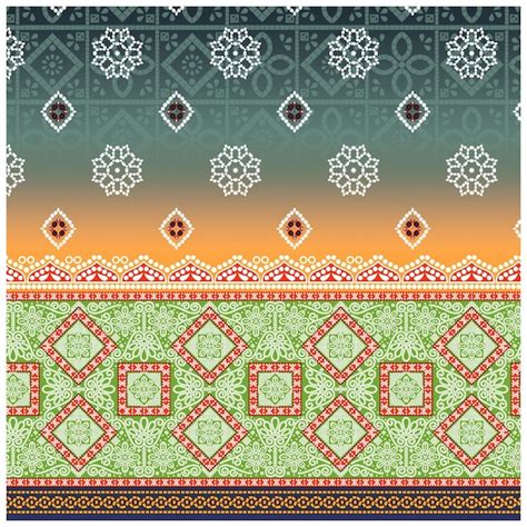 Premium Vector Digital And Textile Design Pattern