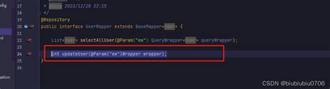 Mybatisplus关于 Ewcustomsqlsegment Ewsqlsegment Ewsqlselect