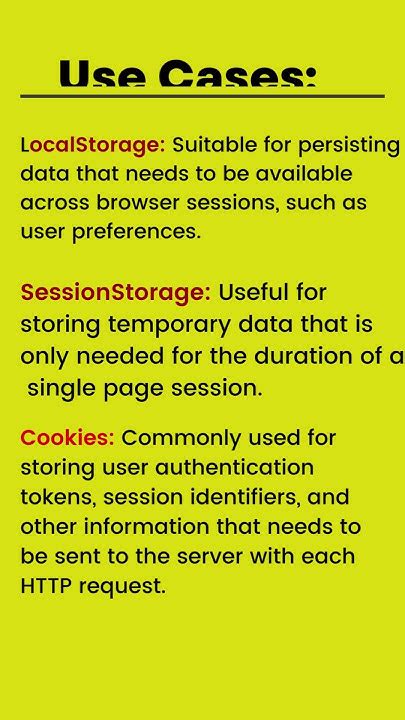 Understanding Web Storage Localstorage Sessionstorage And Cookies Code Tutorial Javascript