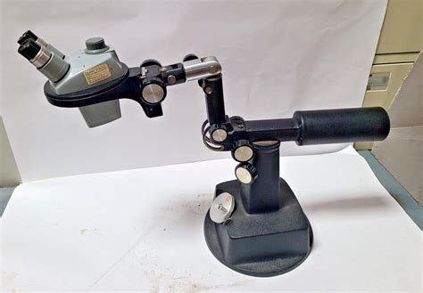 Bausch And Lomb Microscope 0 7x 3x Articulating Arm Stand