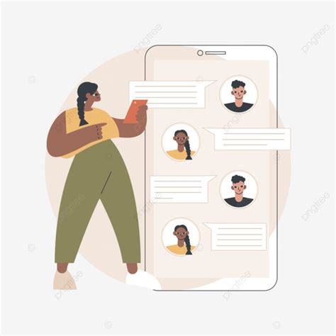 Abstract Concept Vector Design Images Messaging Application Abstract Concept Vector