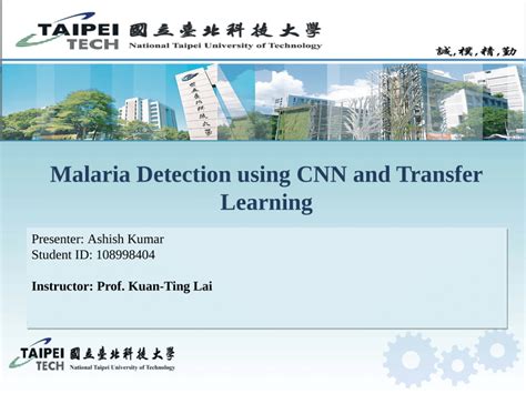 Pdf Malaria Detection Using Cnn And Transfer Learning