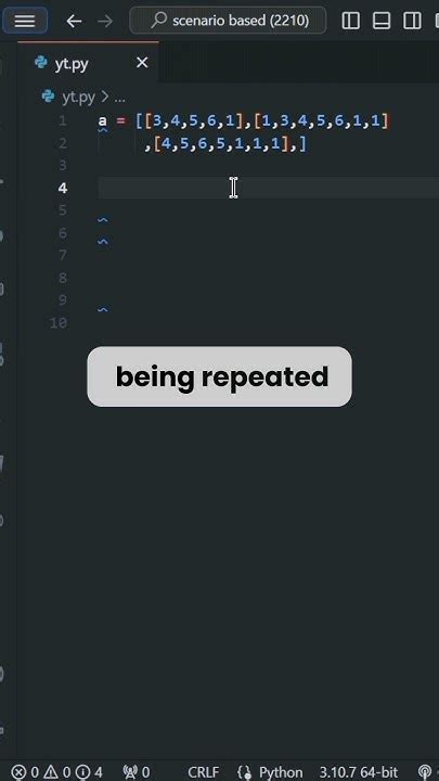 Python Trick Iterate 2d List In Python 🐍💻 Programming Learnpython Youtube