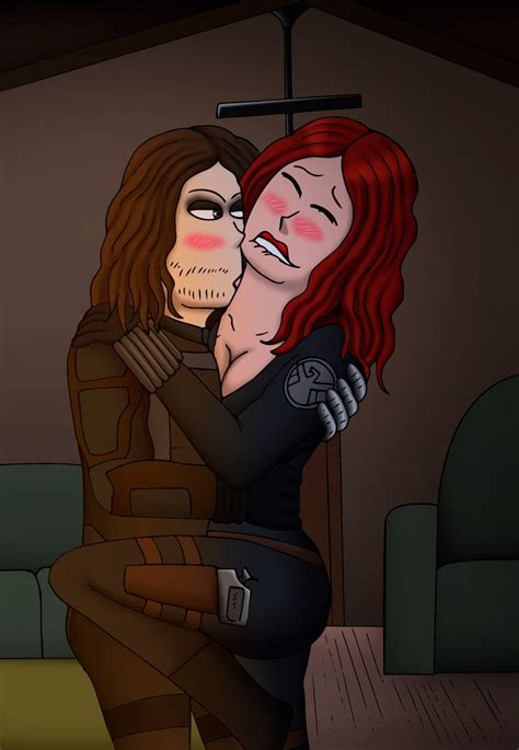 Black Widow X Bucky By Hottubusa On Deviantart