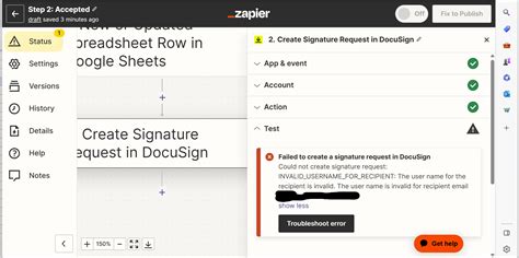 Docusign Error Invalidusernameforrecipient The User Name For The