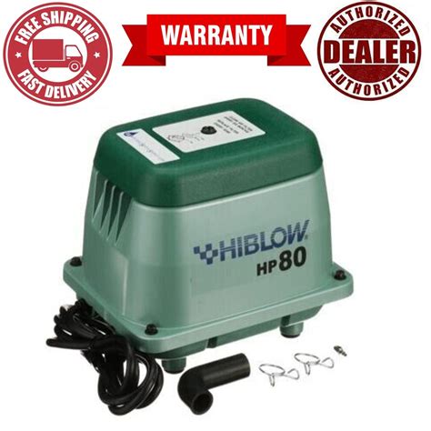 Septic Air Pump Hiblow Hp 80 Linear Septic Tank Aerator Air Pump
