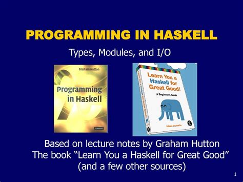 Programming In Haskell Ppt Download