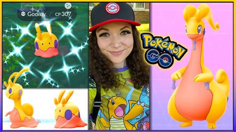 Shiny Goomy Community Day Pok Mon Go Youtube
