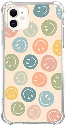 Amazon Com Ospavbinez Aesthetic Pink Trippy Smile Face Case Compatible With Iphone Retro