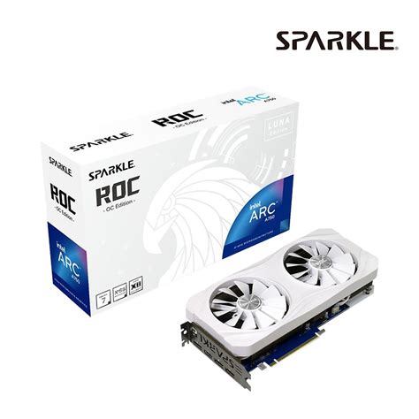 Vga Sparkle Intel Arc A750 Roc Luna Oc 8gb Gddr6 Aclick