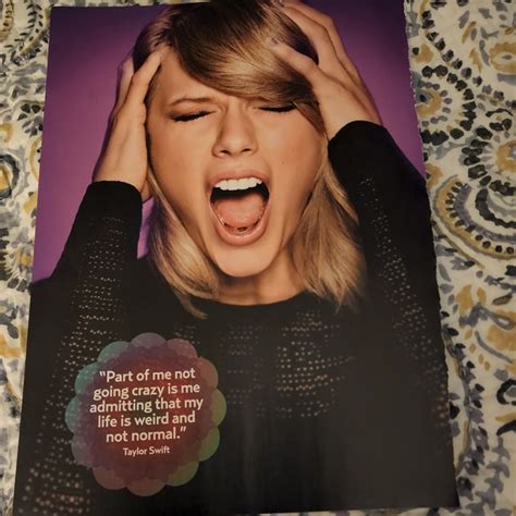 Art Taylor Swift Double Sided Pinup Poshmark