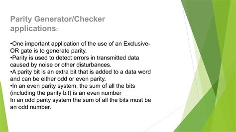 Parity Generator And Checker Ppt Pptx