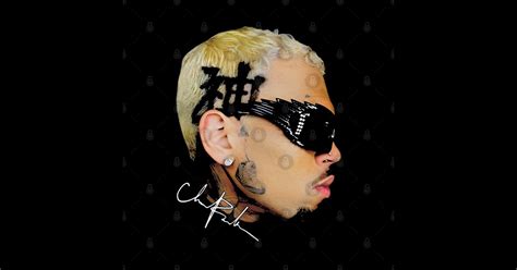 Chris Brown Shades Chris Brown Sticker Teepublic