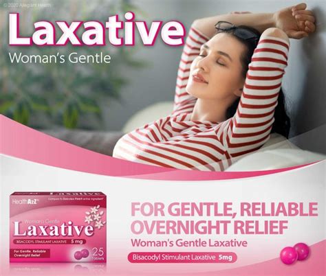 Healtha2z Womans Gentle Laxative Bisacodyl Stimulant Laxative 5mg 25 Tablets Discount