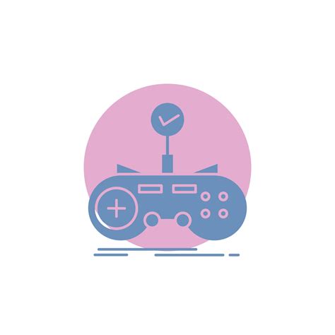 check controller game gamepad gaming glyph icon 12812901 vector