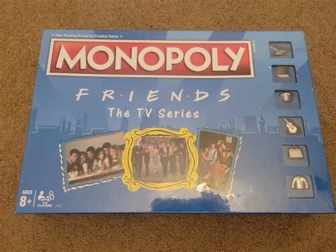 Monopoly Friends The Tv Series Edition Board Game Hasbro New