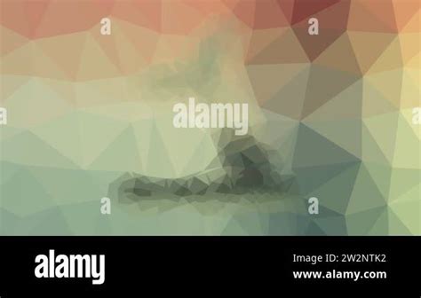 Whale Viewing Appearing Modern Tessellation Looping Moving Polygons