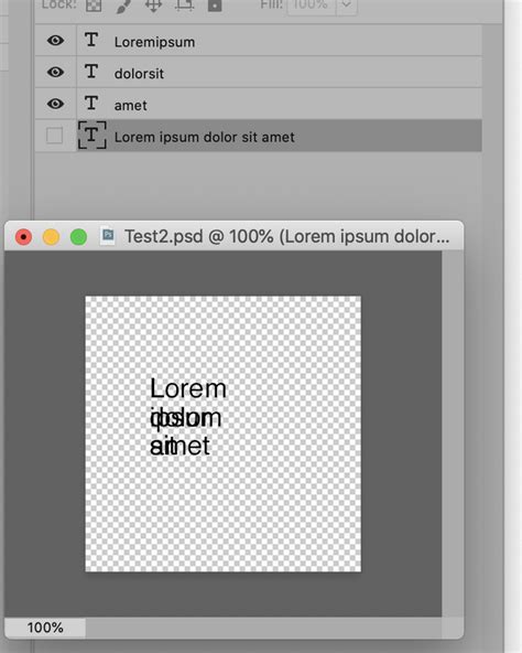 Javascript Photoshop Script To Split Text Layer Into Words Stack Overflow