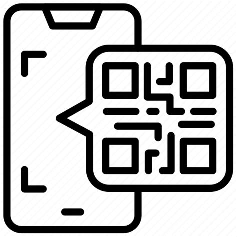 Qr Code Access Mobile Icon Download On Iconfinder