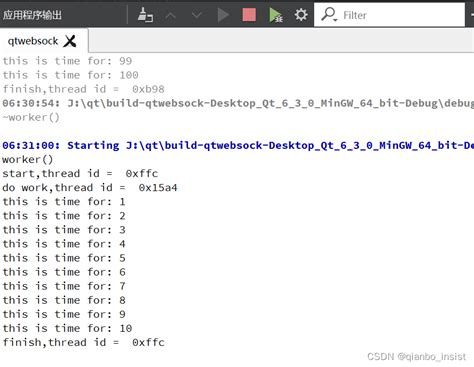 Qt打造高效线程池异步qwebsocket 客户端 Csdn博客