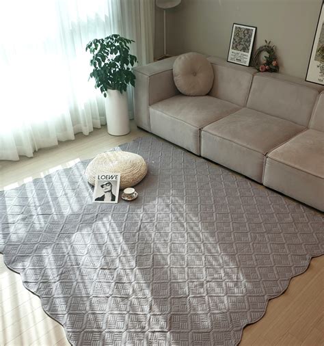 엑센트하우스 알러지케어 지오 자수 카페트 온채널