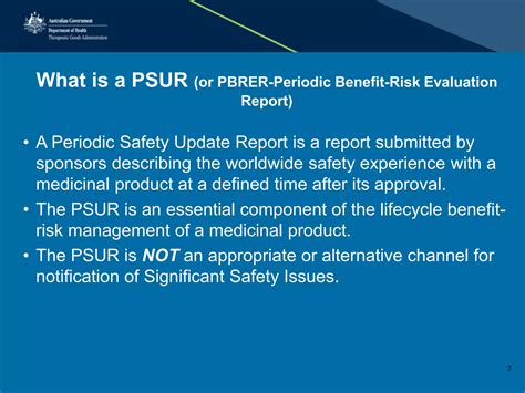 Presentation Periodic Safety Update Reports Pptx