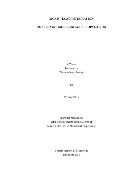 Mcad Ecad Integration Pdf Machines Computer Aided Design