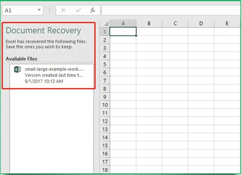 How To Recover Unsaved Excel Files In Windows 10 4 Ways