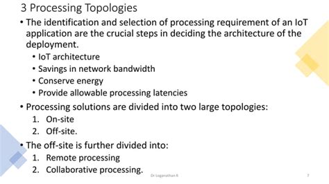 ch 6 iot processing topologies and types pdf internet of things