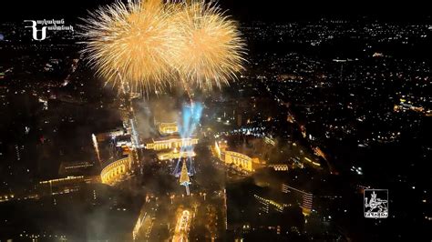 Հանրապետության հրապարակում վառվեցին գլխավոր տոնածառի լույսերը Youtube