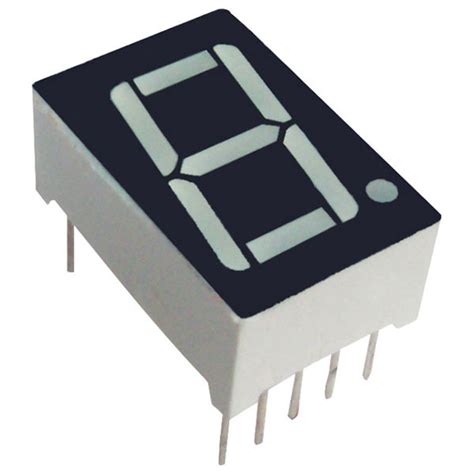 1 Digit Seven Segment Display Geek Electronics