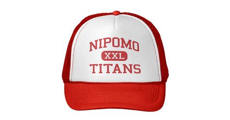 Nipomo Titans High School Nipomo California Trucker Hat Zazzle