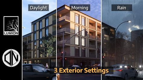Lumion 2023 3 Exterior Render Settings Youtube