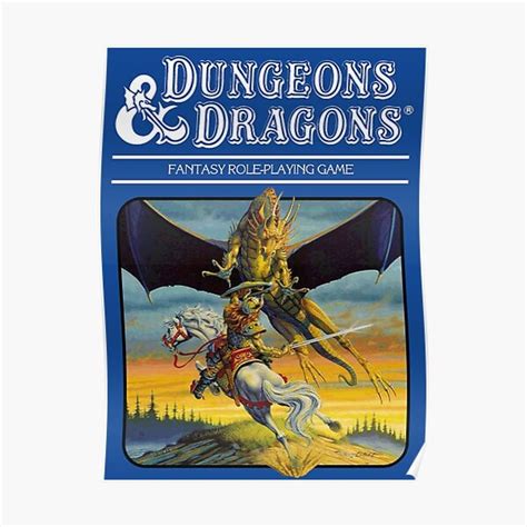 Dungeons And Dragons Expert Set Artwork Premium Matte Vertical Poster