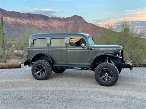 Desert Power Wagons Unveils 499k Modernized 1952 Dodge Power Wagon