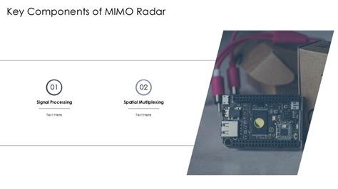 Mimo Radar Multiple Input Output Signal Processing Ppt Example ST AI