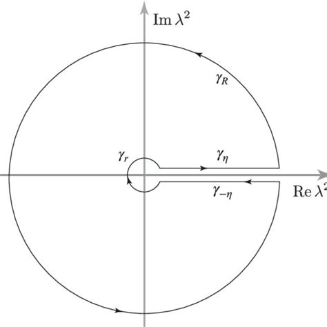 The Contour Integration Of The Propagator In The Complex Plane Download Scientific Diagram