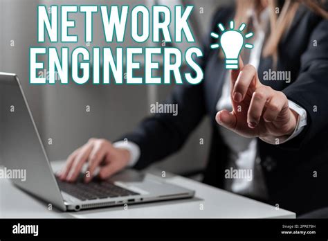 Sign Displaying Network Engineerstechnology Professional Skilled In Computer System Word