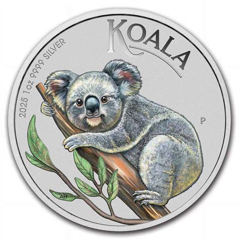 2025 Australia 1 Oz Silver Koala Anda Brisbane Special In Card