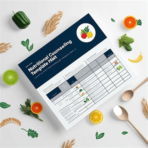 Nutritional Counseling Template Premium Ai Generated Image