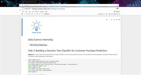 tanishq kalaniya on linkedin task3 datascience internship success