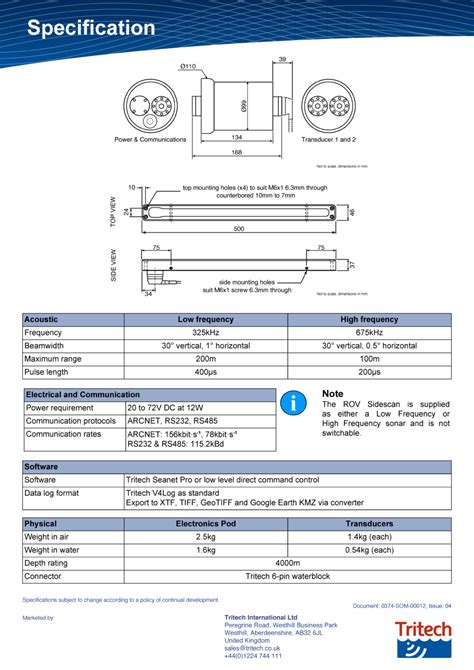 Seaking Rovauv Side Scan Marine Solutions