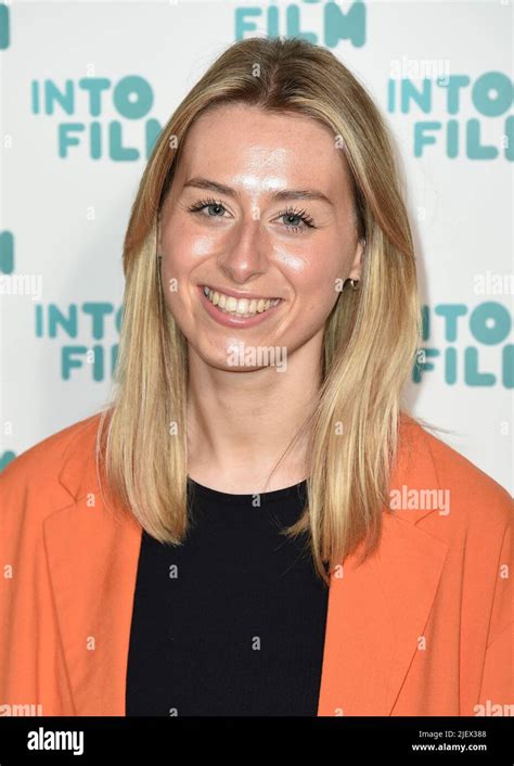 June 28th 2022 London Uk Monica Geldart Arriving At The Into Film