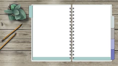 Notebook Template Powerpoint