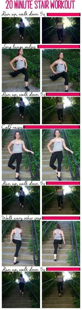 Best 5 Stairs Workout At Work Stairs Workout Cardio Workout Workout
