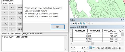 Need Help With Select By Attributes Rarcgis