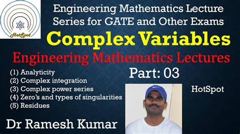 Engineering Mathematics Complex Variable Part 3 Construction Of