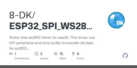 Github 8 Dkesp32spiws2812idf Flicker Free Ws2812 Driver For