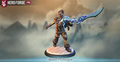 Blade Prototype Made With Hero Forge